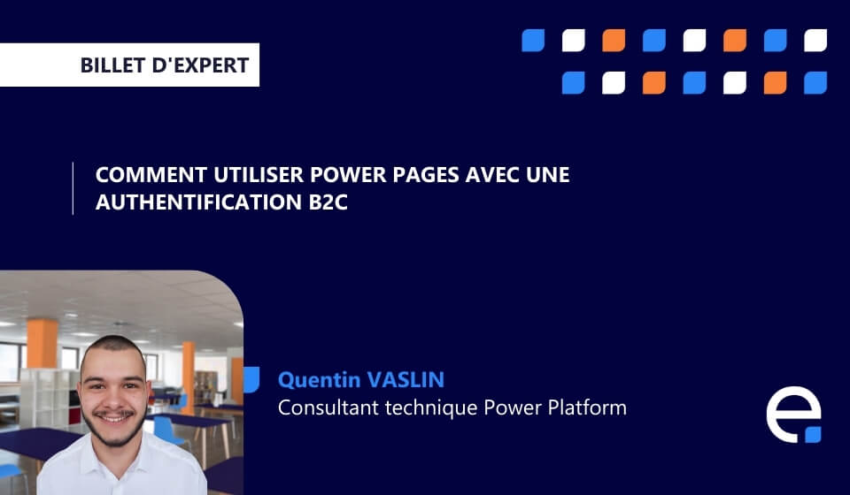 Comment utiliser Power Pages avec une authentification B2C